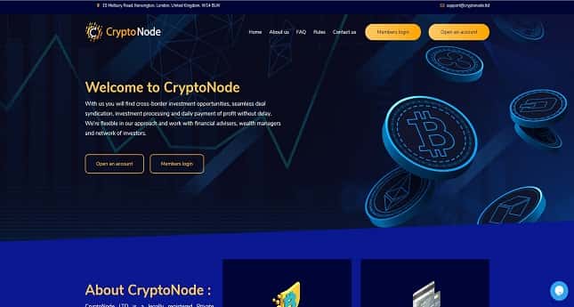 Сryptonode отзывы и обзор cryptonode.ltd, бонус 6%, защита вкладов