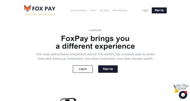 Foxpay отзывы и обзор foxpayinc.com, бонус 0,01%, доход от 0,034% в час